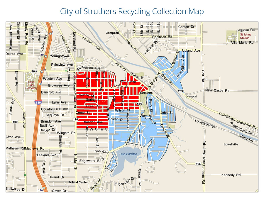 Trash & Recycling | City of Struthers, Ohio